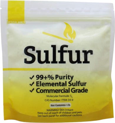 Sulfur: Soothing itching skin while curing scabies